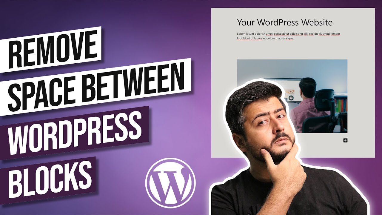 How To Add Or Remove Blank Space Between WordPress Blocks | Studyonboard.com