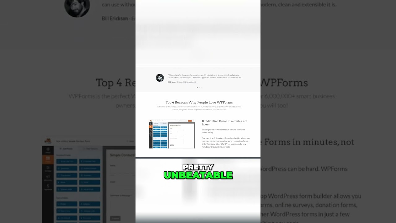 Wpforms The Ultimate Form Builder With Powerful Features And Built In