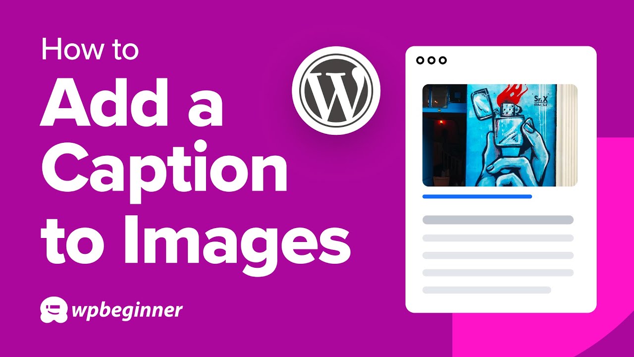 How To Add A Caption To Images In WordPress Video | Studyonboard.com