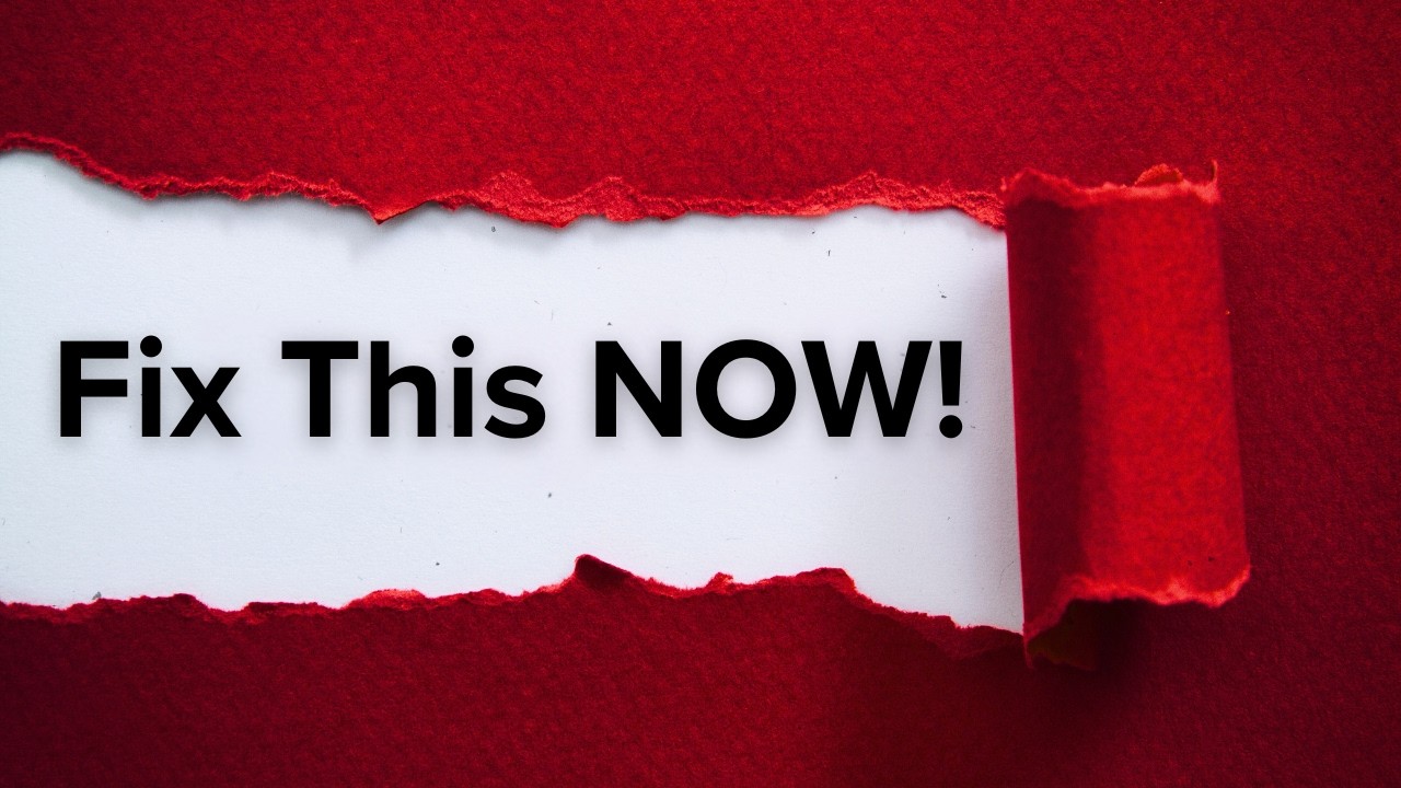 This Business Problem Isn't Your Fault, But You Still Need To Fix It ...